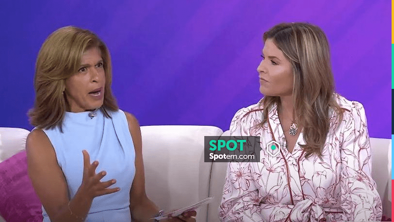 Christy Lynn Layla Dress In Botanical Vine worn by Jenna Bush Hager as ...