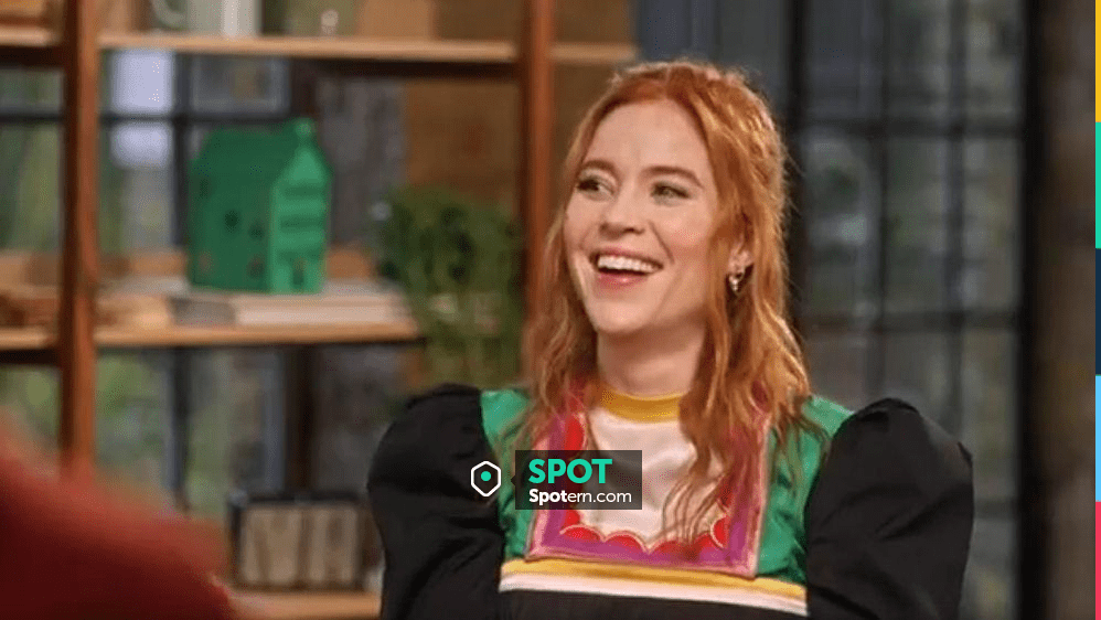 Celia B Teca Dress worn by Angela Scanlon as seen in Your Home Made ...