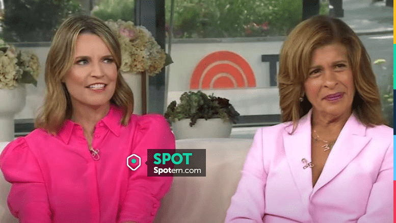 Alice + Olivia Willa Blouse worn by Savannah Guthrie as seen in Today ...
