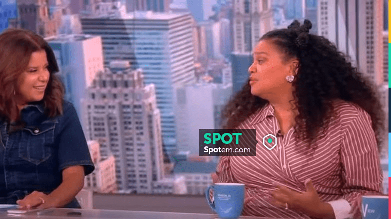 Tanya Taylor Winnie Dress worn by Michelle Buteau as seen in The View ...