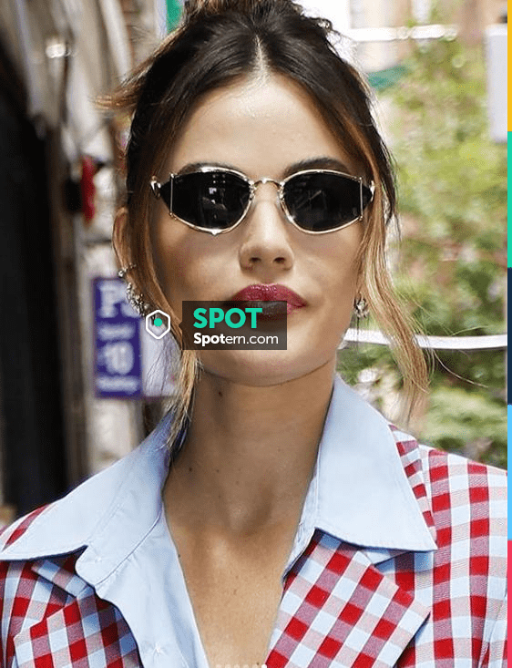 Maria Tash Metal Mohawk With Black And White Diamond Pave Hoop Earring ...