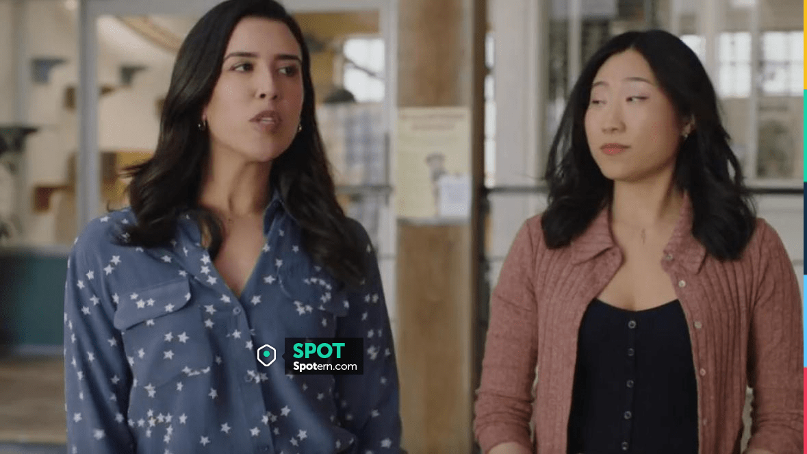 Equipment Sig­na­ture Star Shirt worn by Shannon Ross (Nicole Power) as ...