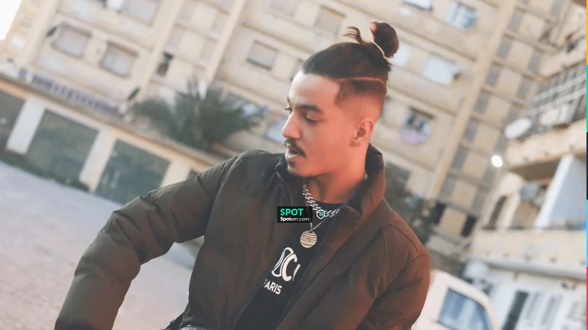 Cuban Link Chain White Gold worn by ALI D in his ZLATAN music video ...