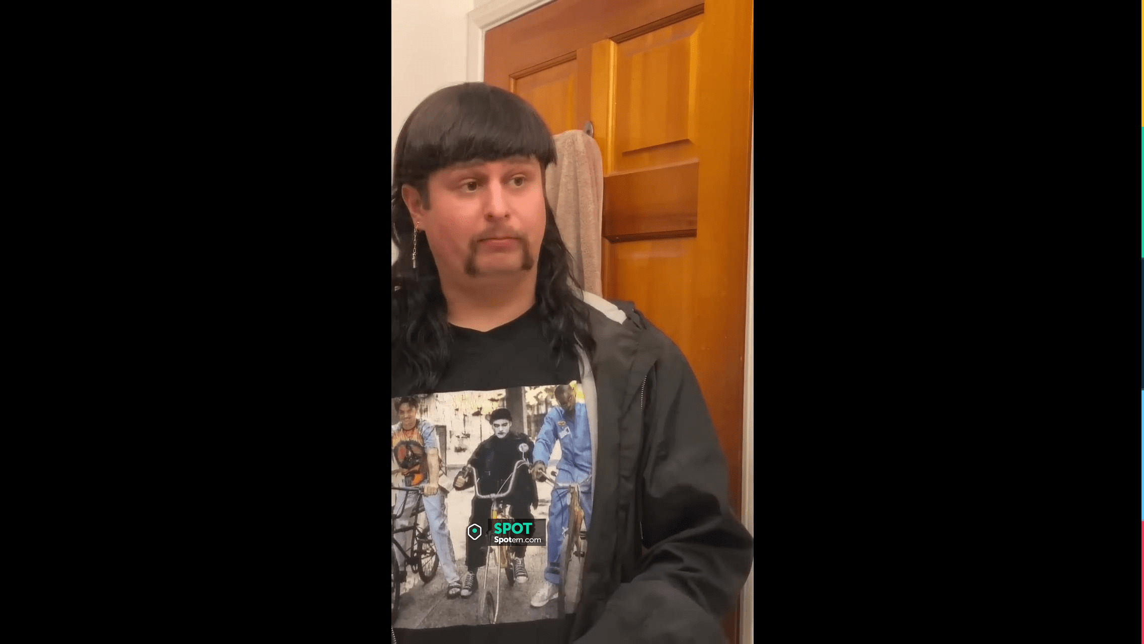 Dumbgood Half Baked T-shirt worn by Oliver Tree in his Goodbye Goatee ...