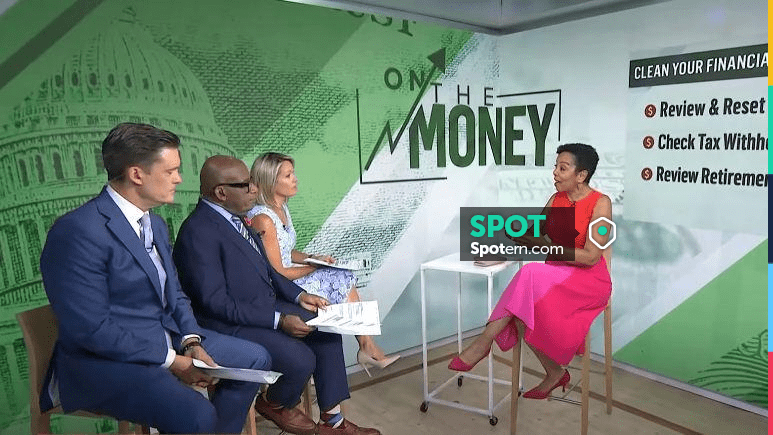 Hobbs London Marla Dress worn by Sharon Epperson as seen in Today with ...