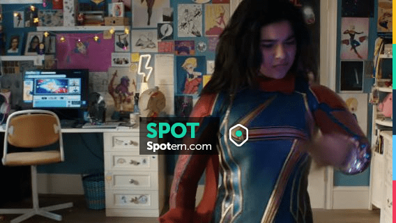 Ms. Marvel Superhero costume worn by Kamala Khan (Iman Vellani) in The ...