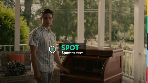 Civil Society Men's Woven Striped Shirt worn by Tyler 'Ty' Townsend ...