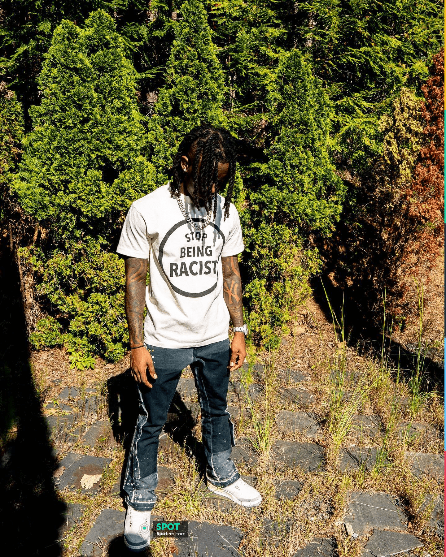 Nike Jordan 3 Retro Muslin worn by Kai Cenat on his Instagram account ...