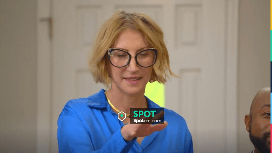 Madewell Her­ring­bone Chain Neck­lace worn by Jessica Banks as seen in ...