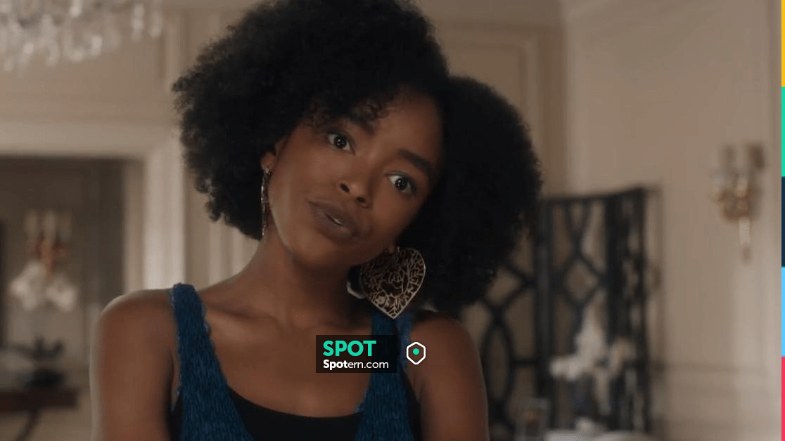 Free People Gallon Halter Bra worn by Zora Greenleaf (Lovie Simone) as ...