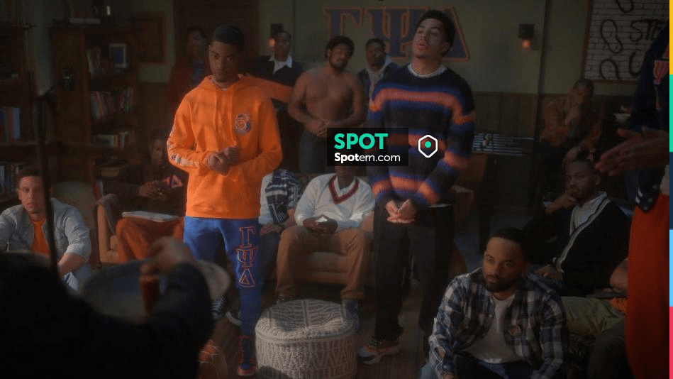 Kenzo Mohair Stripe Sweater worn by Andre Johnson, Jr. (Marcus Scribner ...