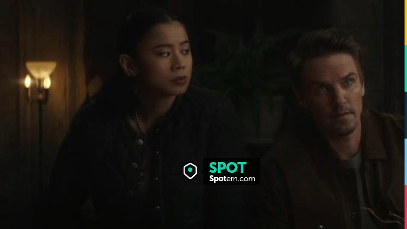 Ba&Sh Gladys Collarless Quilted Jacket worn by Georgia 'George' Fan ...