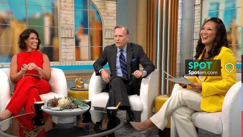 Banana Republic Lido Blazer in Yellow worn by Nancy Chen as seen in CBS ...
