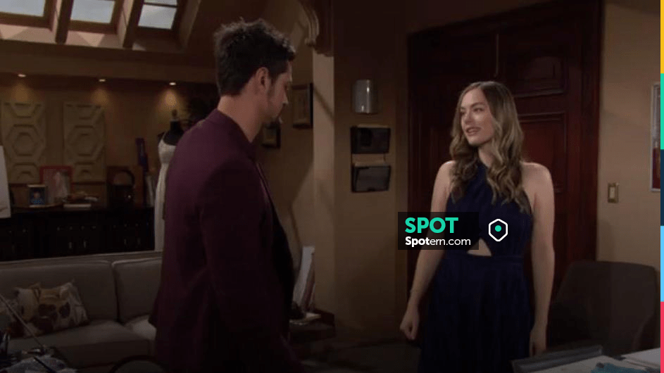 Amur Leonie Dress worn by Hope Logan(Annika Noelle) as seen in The Bold ...