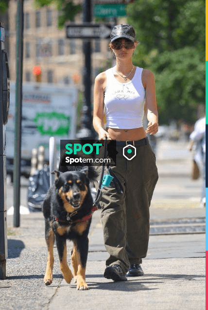 Miu Miu Leather Belt worn by Emily Ratajkowski in New York on July 31 ...