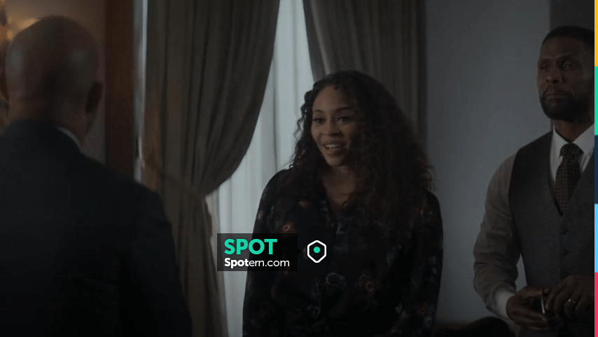 Valentino Garavani Pussy-Bow Lace-Trimmed Floral-Print Silk-Chiffon ...