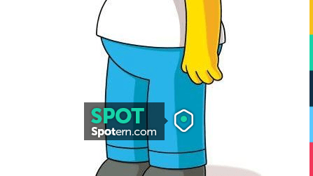 Blue Trousers worn by Homer Simpson (Dan Castellaneta) in The Simpsons ...