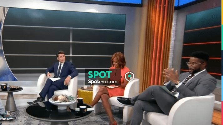 Nora Gardner Shira Dress in Coral worn by Gayle King as seen in CBS ...