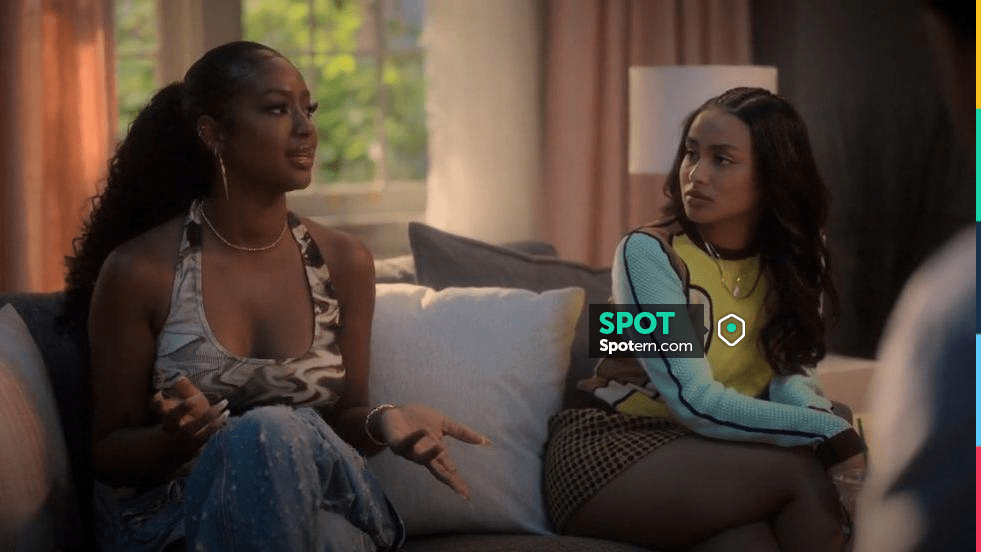 Adidas Patchwork Crewneck worn by Kiela Hall (Daniella Perkins) as seen ...