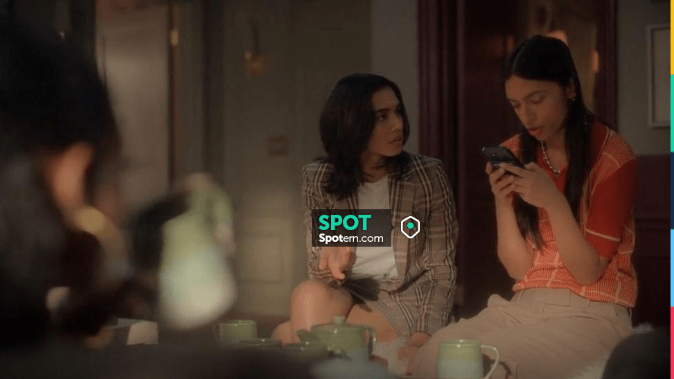 Theory Power Bexley Plaid Wool Blazer Jacket worn by Nova as seen in ...