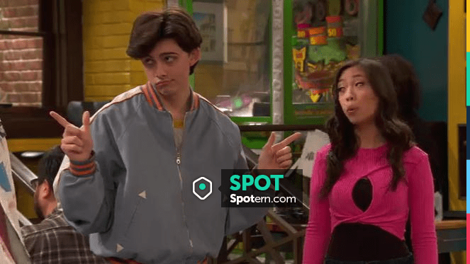 Urban Outfitters Orange and Blue Jacket worn by Neil (Felix Avitia) as ...