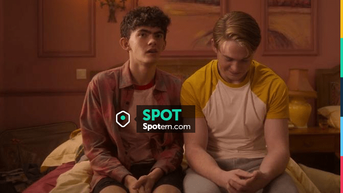 Abercrombie & Fitch Red Plaid Shirt worn by Charlie Spring (Joe Locke ...