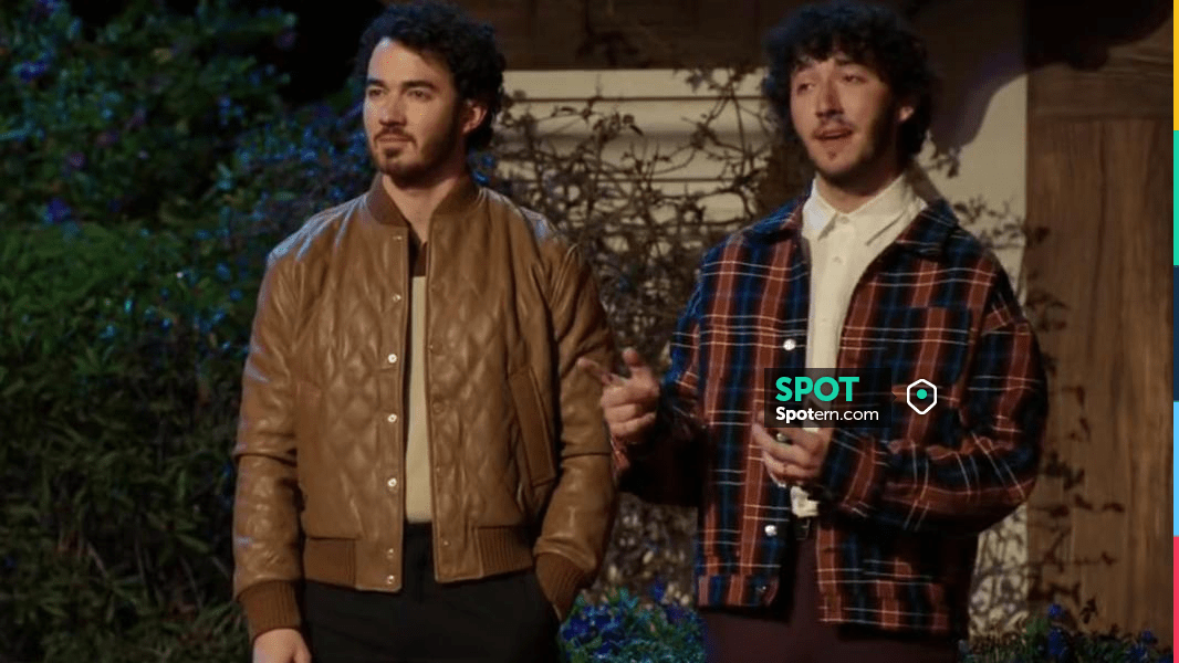 (Di)Vision Han Jack­et worn by Frankie Jonas as seen in Claim to Fame ...