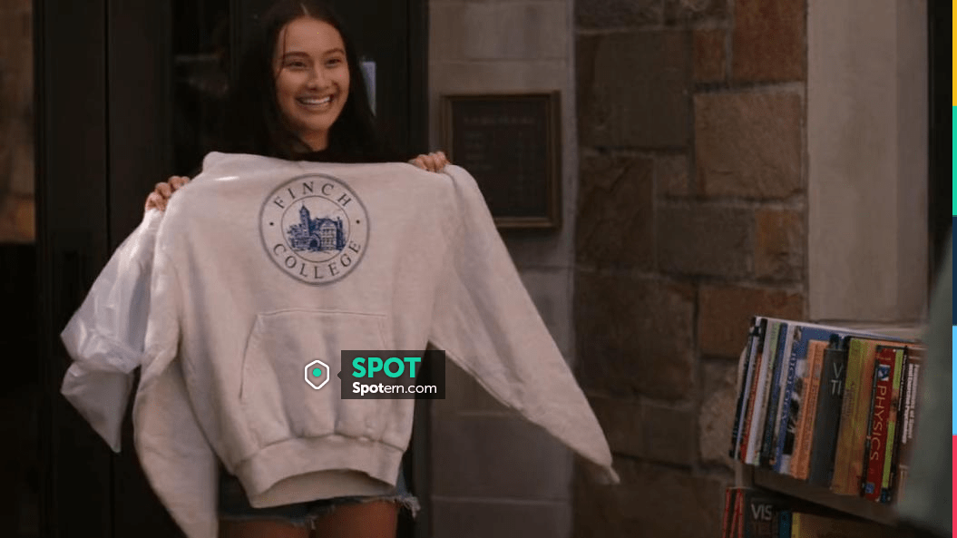 Finch College Pullover Hoodie worn by Belly (Lola Tung) as seen in The ...