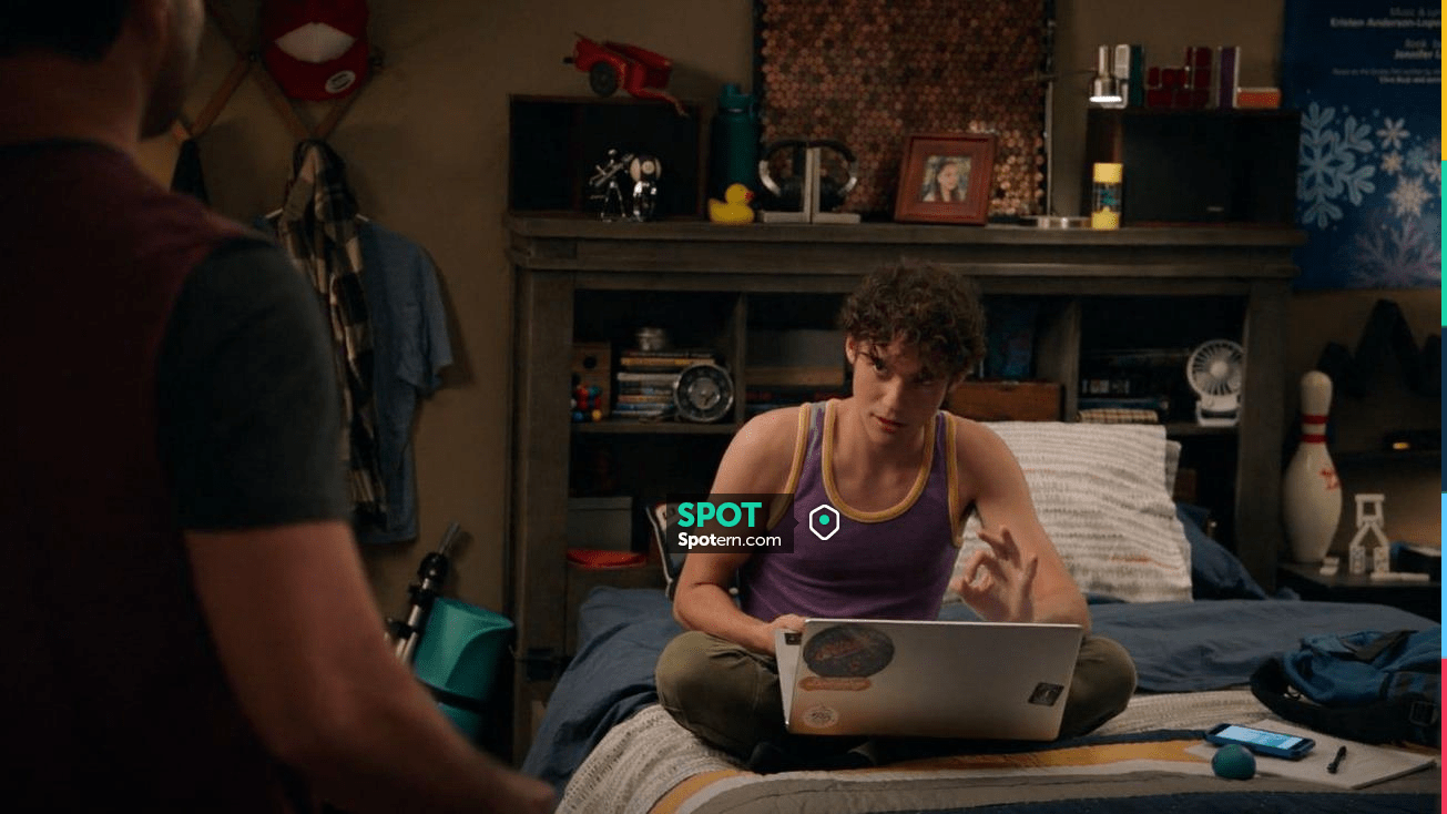 Alternative Apparel Double Ringer Tank worn by Ricky (Joshua Bassett ...