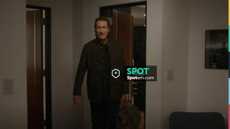 Belstaff Park­stone Quilt­ed Jack­et worn by Aidan Shaw (John Corbett ...