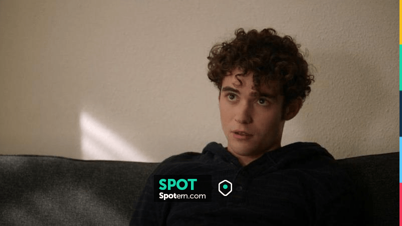 Lucky Brand Thermal Stripe Hoodley worn by Ricky (Joshua Bassett) as ...