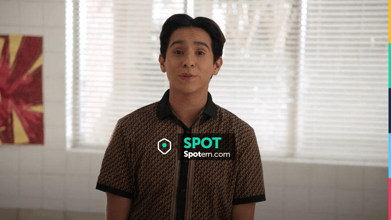 I.n.c. international Concept Reg­u­lar-Fit Geo-Print Shirt worn by ...