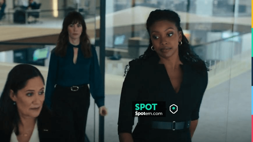 Karen Millen Forever Belted Midi Dress worn by Kate Sacker (Condola ...