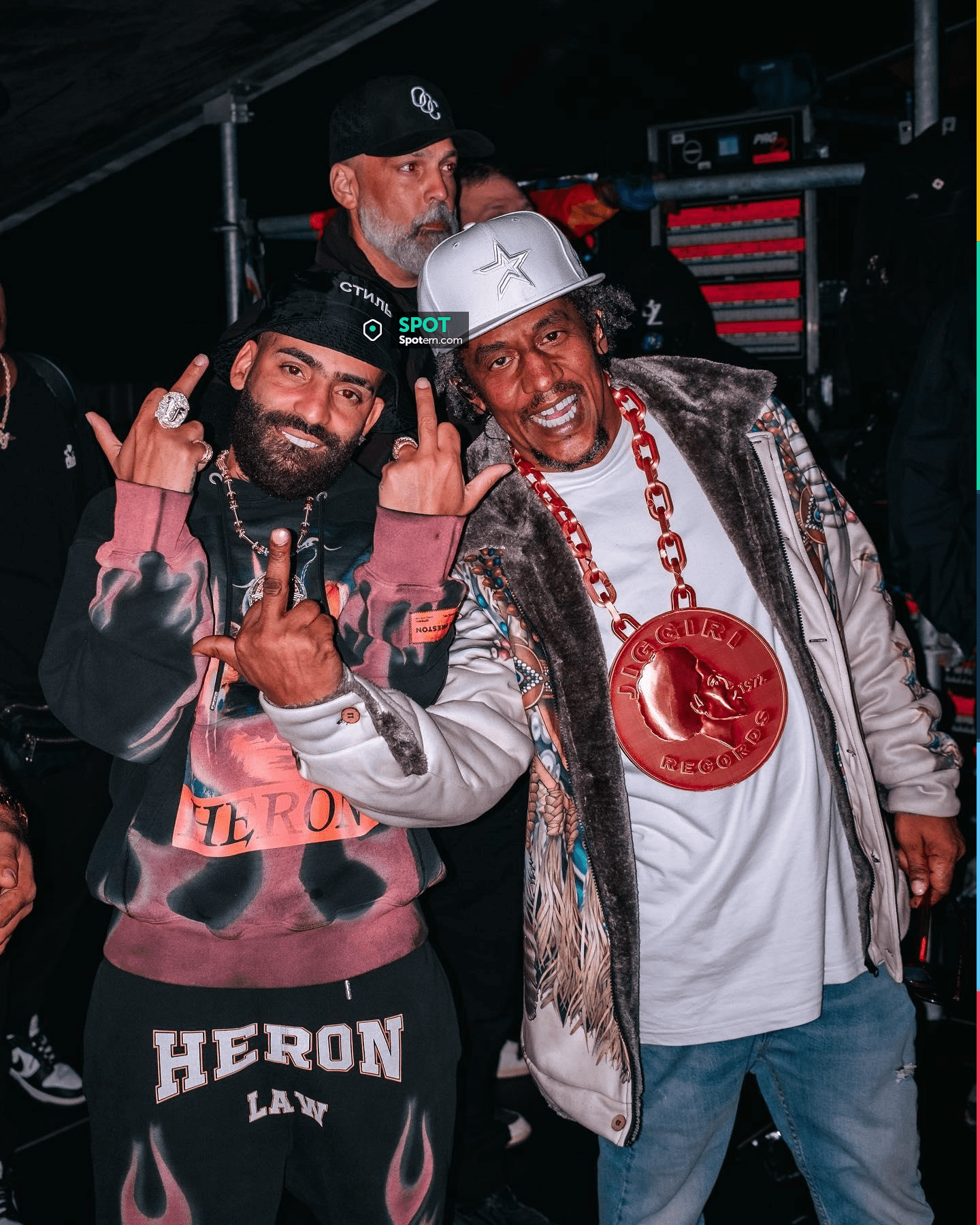 Heron Preston Black CT­N­MB Buck­et Hat worn by Arcángel on the ...