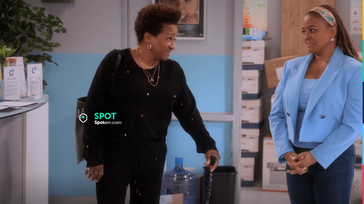 AllSaints Beaumont Bag worn by Lucretia Turner (Wanda Sykes) as seen in ...