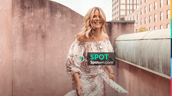 Kobi Halperin Noa Off-The-Shoulder Blouse worn by Jenna Bush Hager as ...