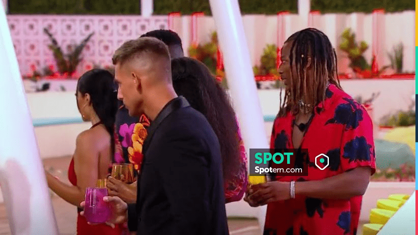 Yd. Elijah Print Shirt worn by Mike Stark as seen in Love Island ...