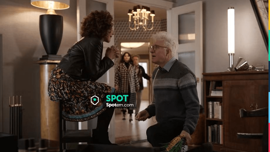 Alice + Olivia Meeko Floral-Print Shirt Dress worn by Joy (Brazzos Hair ...