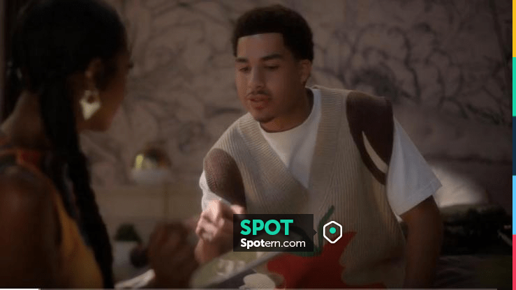 Jw Anderson Suit Vest worn by Andre Johnson, Jr. (Marcus Scribner) as ...