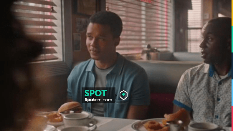 Todd Snyder Cotton-Silk Full Placket Polo worn by Clay Walker (Karl ...