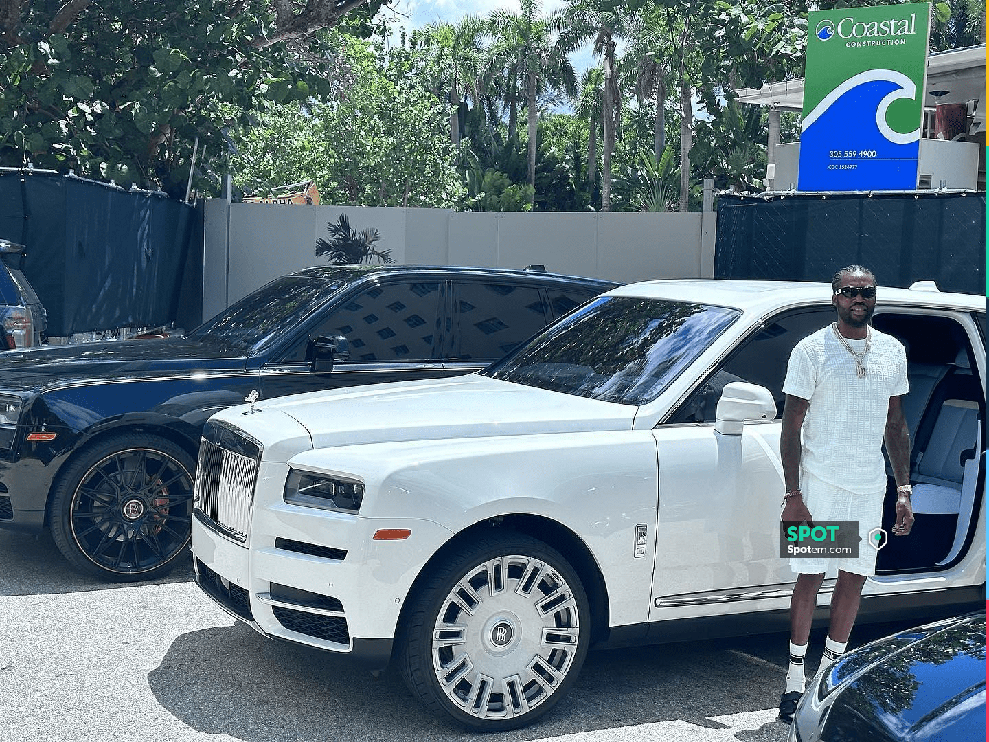 Givenchy White 4G Terry Cotton Shorts worn by Meek Mill on the ...
