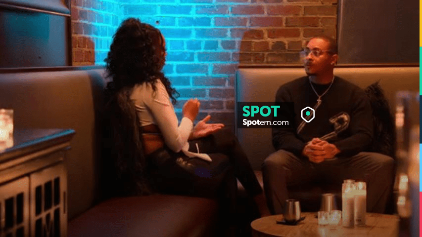 Allsaints Eraze Crew Jumper worn by Brian Okoye as seen in The ...