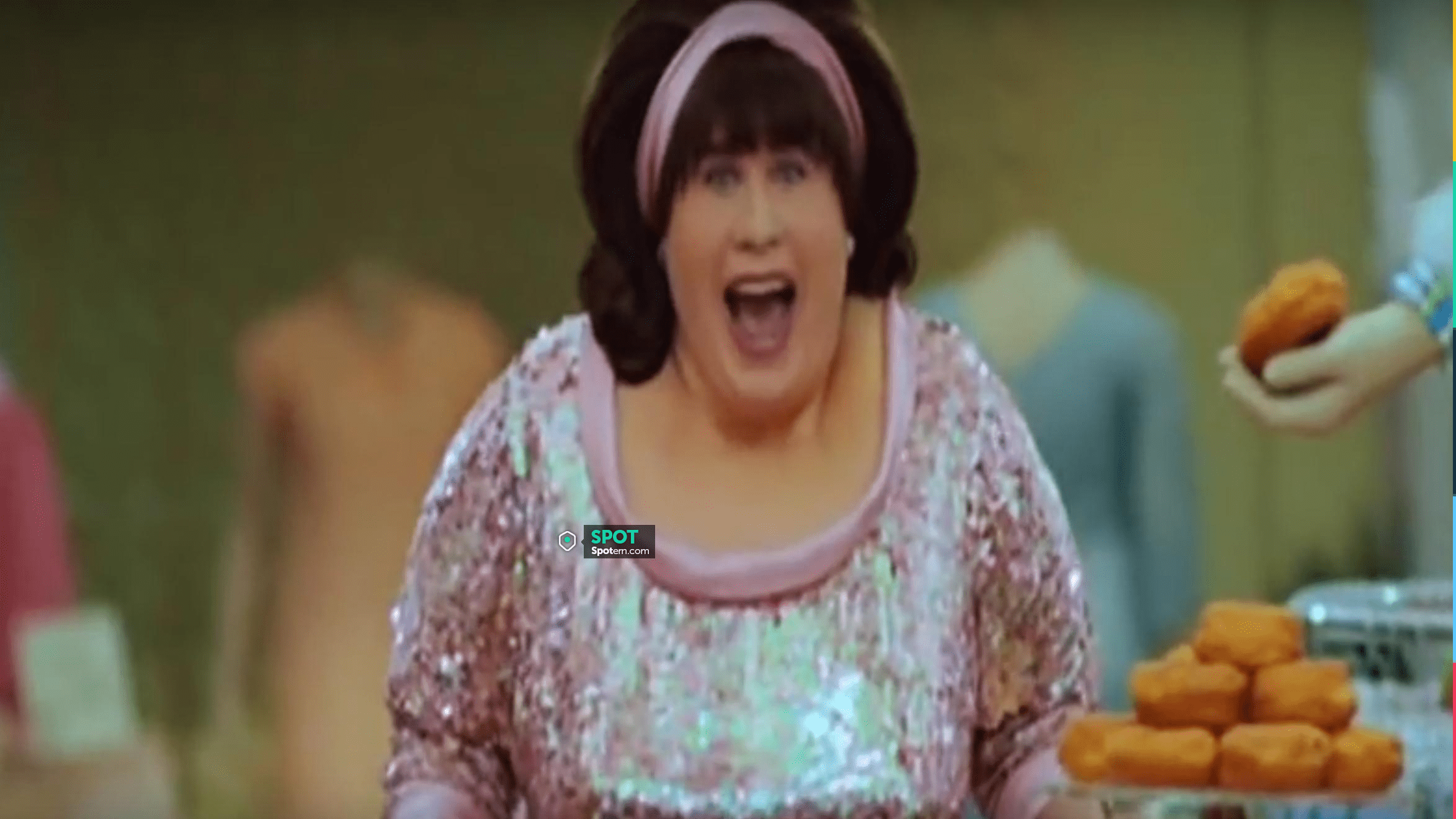 Wardrobe from Hairspray: John Travolta is wearing Pink Sequin Dress to ...