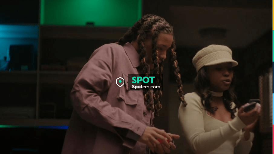 Kenzo Cot­ton and Linen-Blend Can­vas Jacket worn by Jake (Michael Epps ...