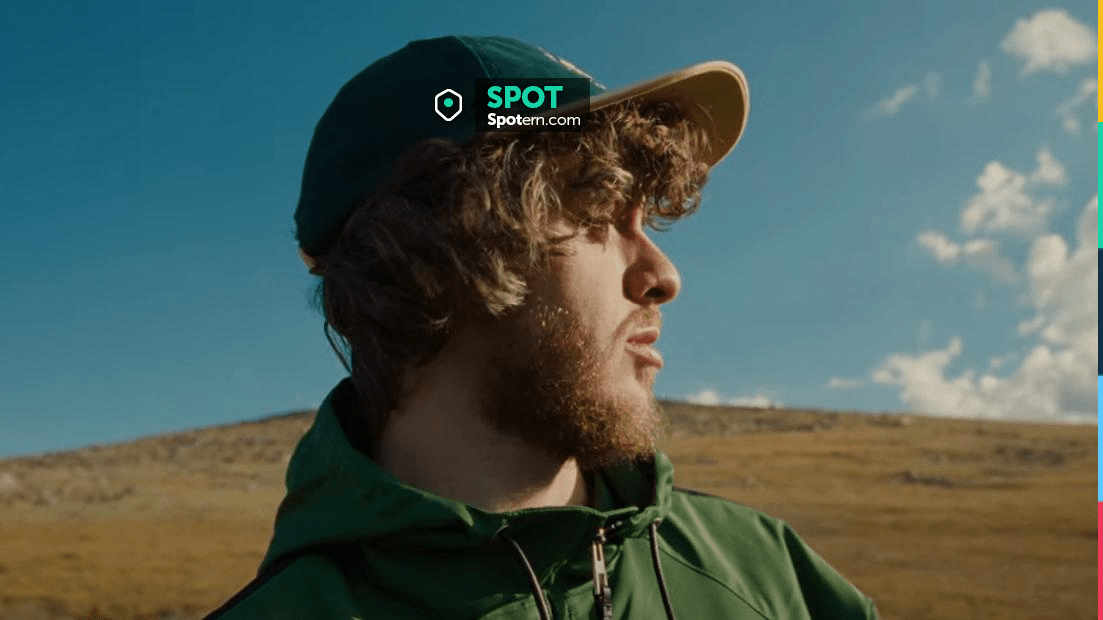 Aimé Leon Dore x New Balance Green Apple Logo Hat worn by Jack Harlow ...