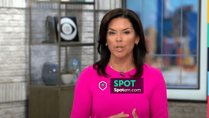 CeCe Tie Sleeve Shift Dress worn by Meg Oliver as seen in CBS Mornings ...