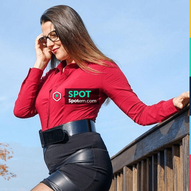 Red Shirt worn by Katrin on her Instagram account @kats.little.world ...