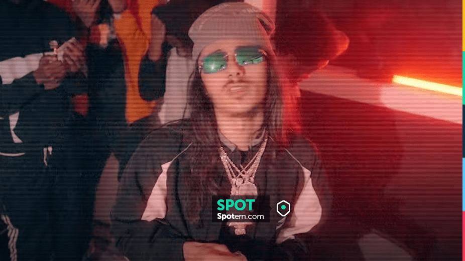 Balenciaga Black & Grey 3B Sports Icon Track Jacket worn by BabyTron in ...