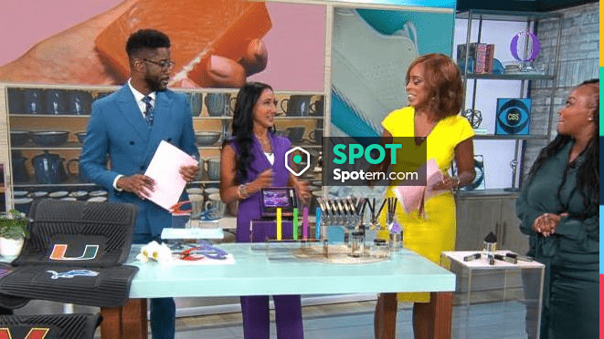 Mango Belt long Jumpsuit worn by Elizabeth Werner as seen in CBS ...