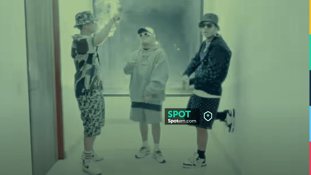 Louis Vuitton Black Gradient Monogram Mesh Shorts worn by Ryan Castro ...